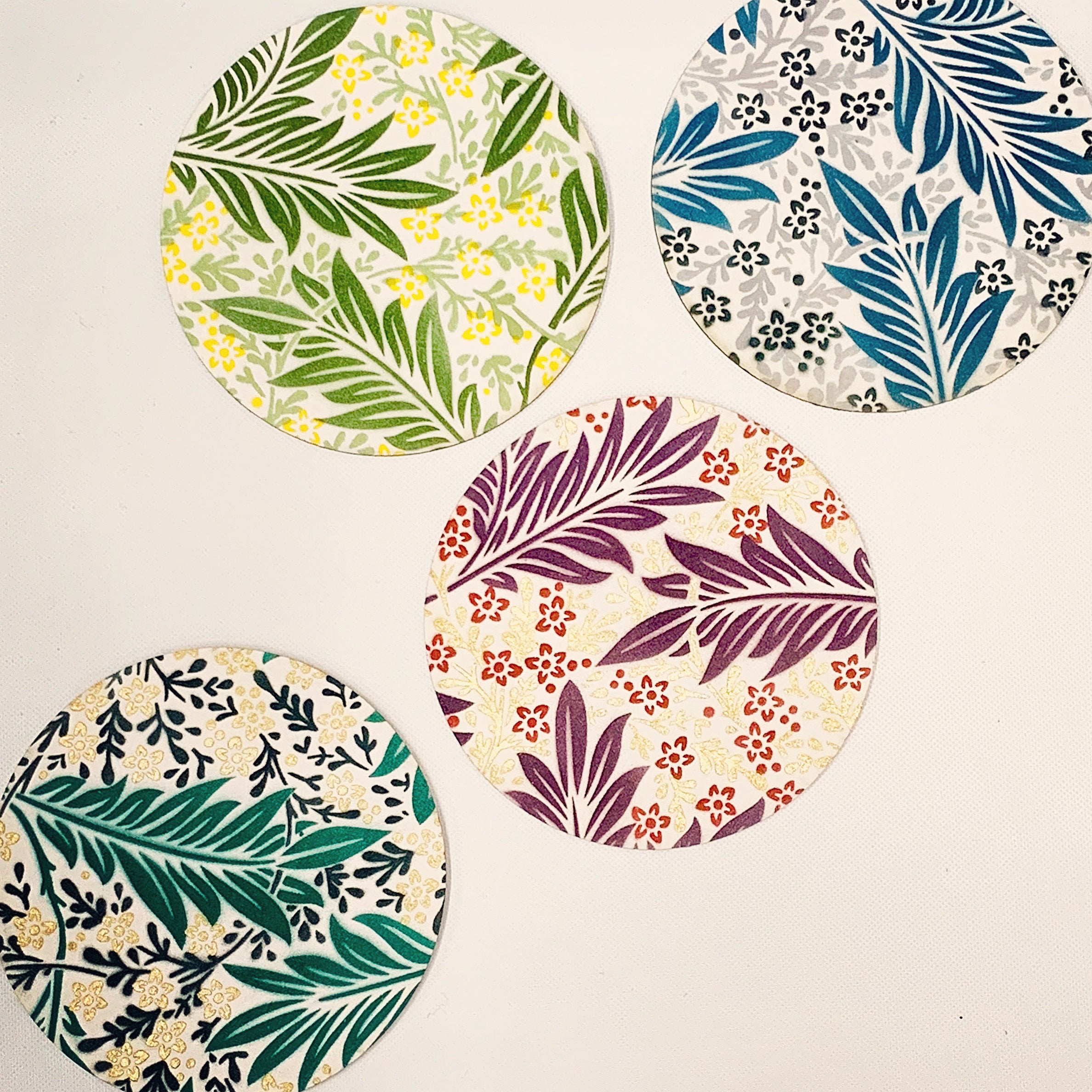 Floral Foliage 3 Part Stencil | Killer Zebras