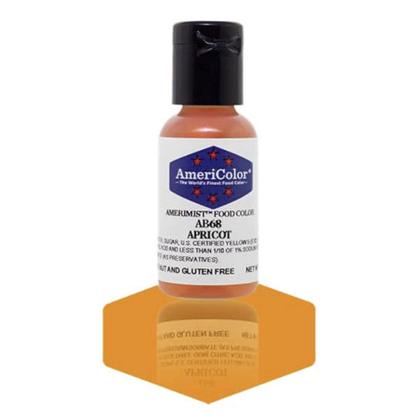 AmeriColor AmeriMist - APRICOT - Airbrush Food Coloring | Killer Zebras