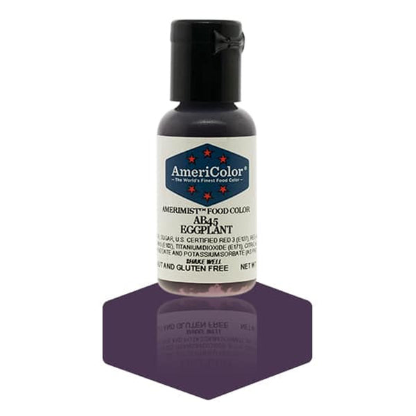 AmeriColor AmeriMist - EGGPLANT - Airbrush Food Coloring | Killer Zebras