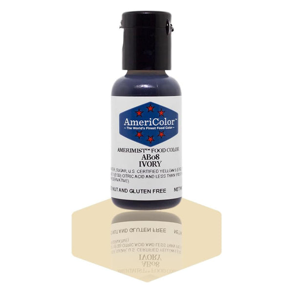 AmeriColor AmeriMist - IVORY - Airbrush Food Coloring | Killer Zebras