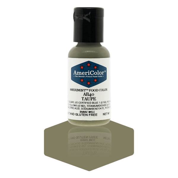 AmeriColor AmeriMist - TAUPE - Airbrush Food Coloring | Killer Zebras