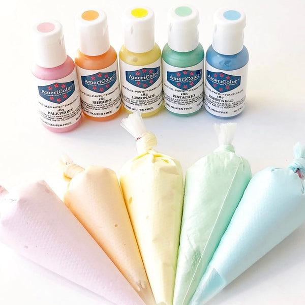AmeriColor Pale Peony Soft Gel Paste Food Coloring | Killer Zebras