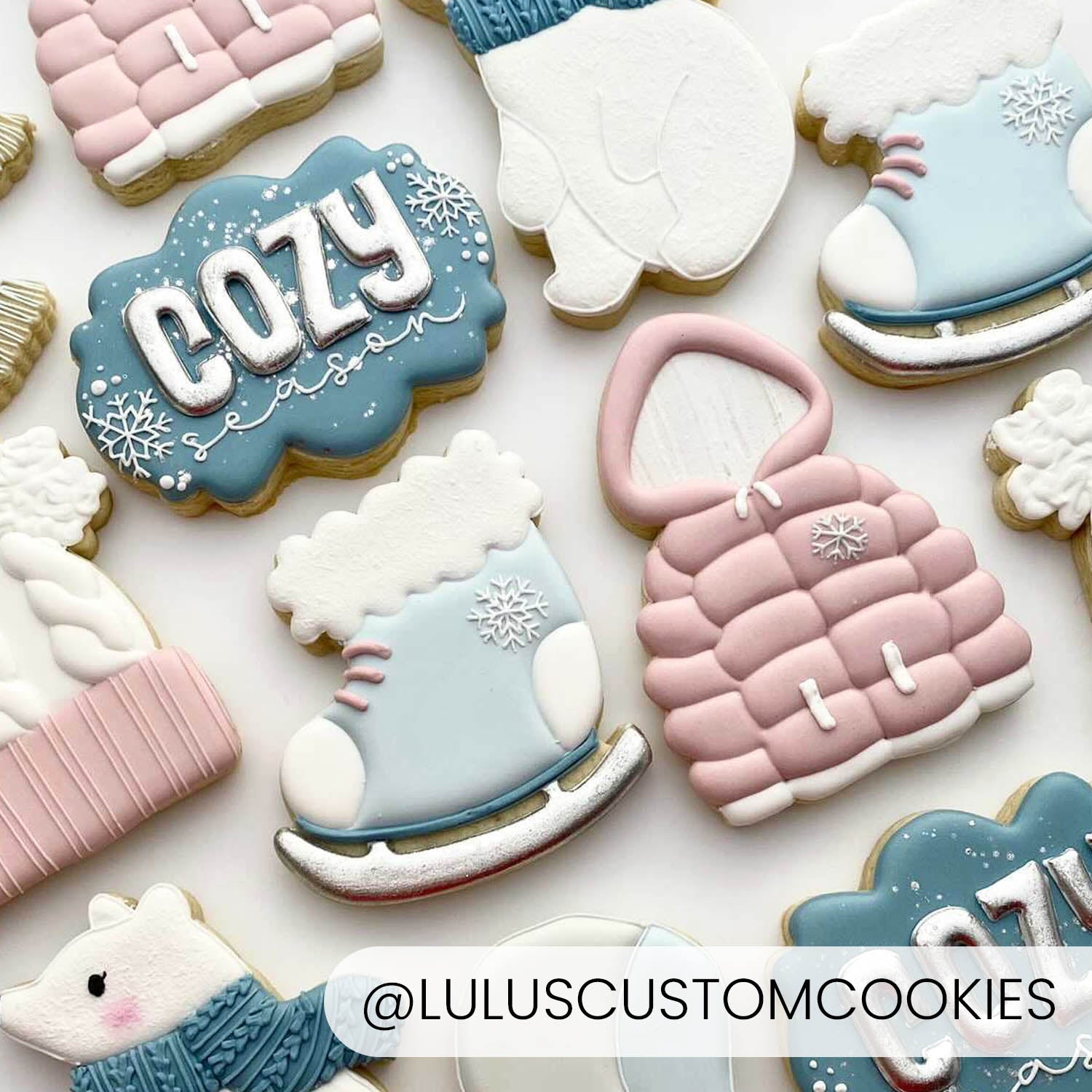 Puffer Jacket Cookie Cutter & Stencil Set | Cookie Decorating Set ...