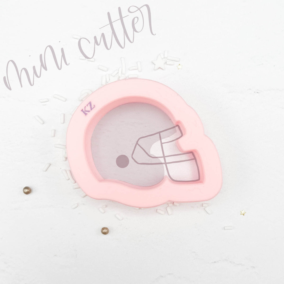 Football Helmet Mini Cutter | Killer Zebras