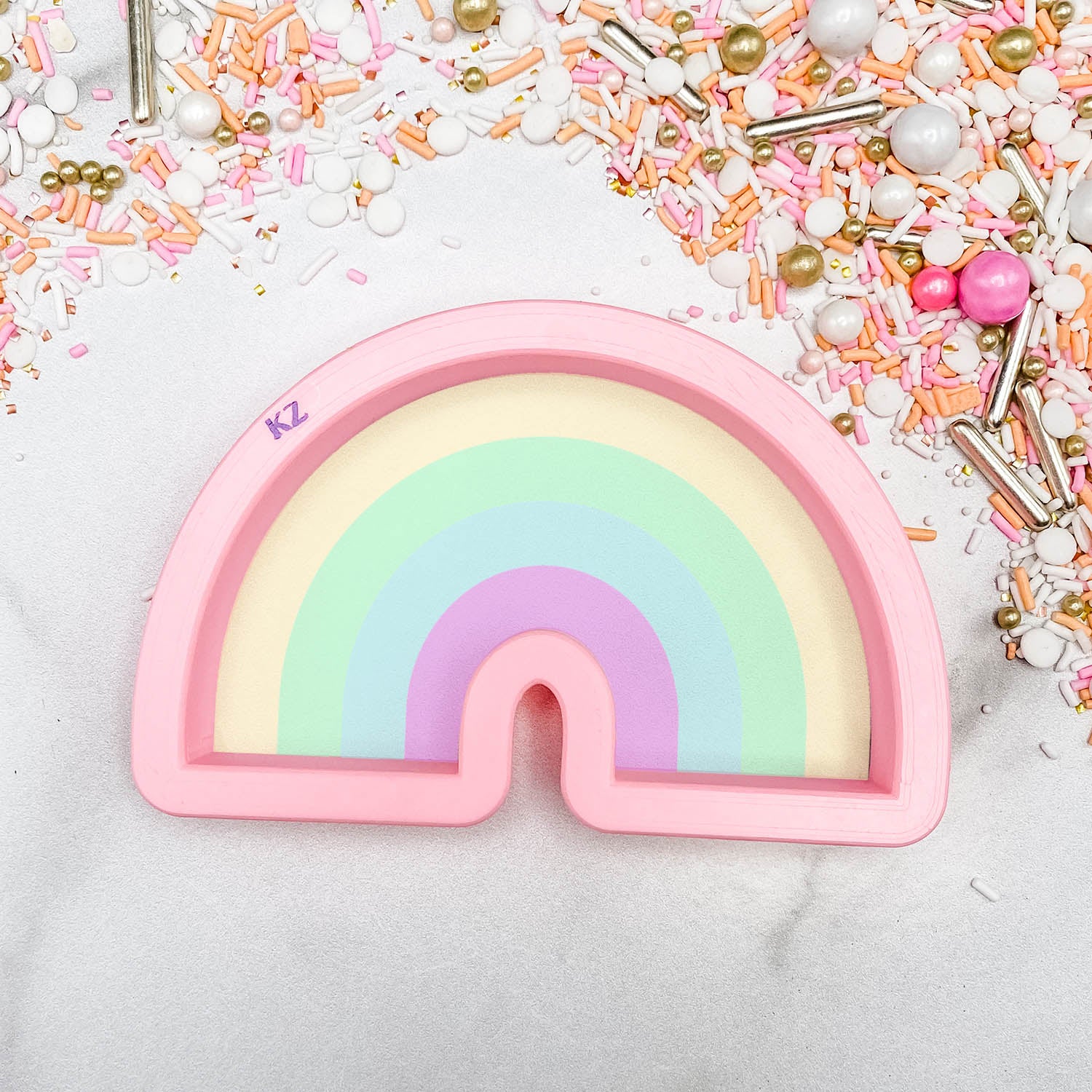 Simple Rainbow Cutter/Stencil | Killer Zebras