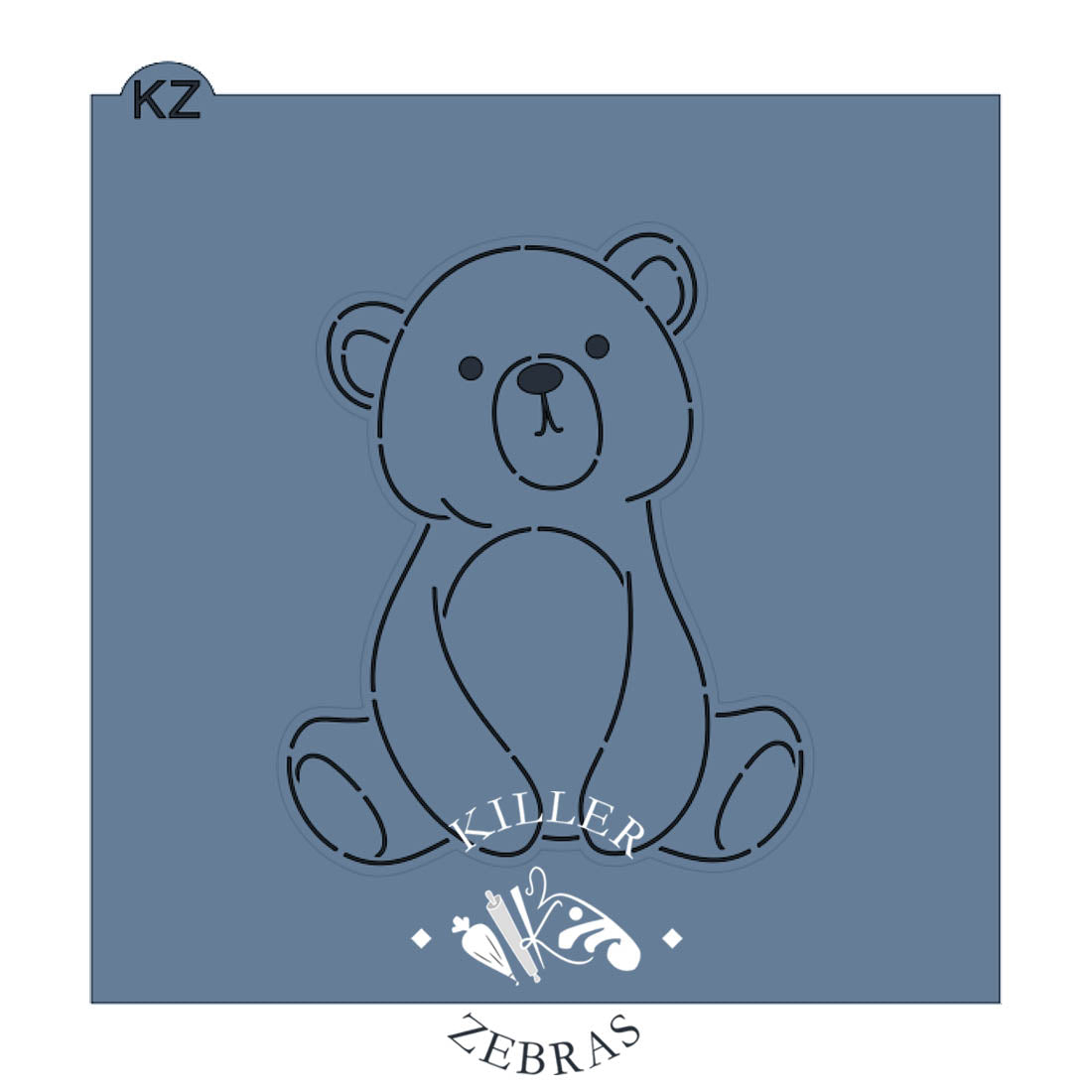 Sitting Bear Drawing