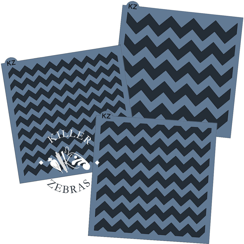 Chevrons Stencil | Killer Zebras