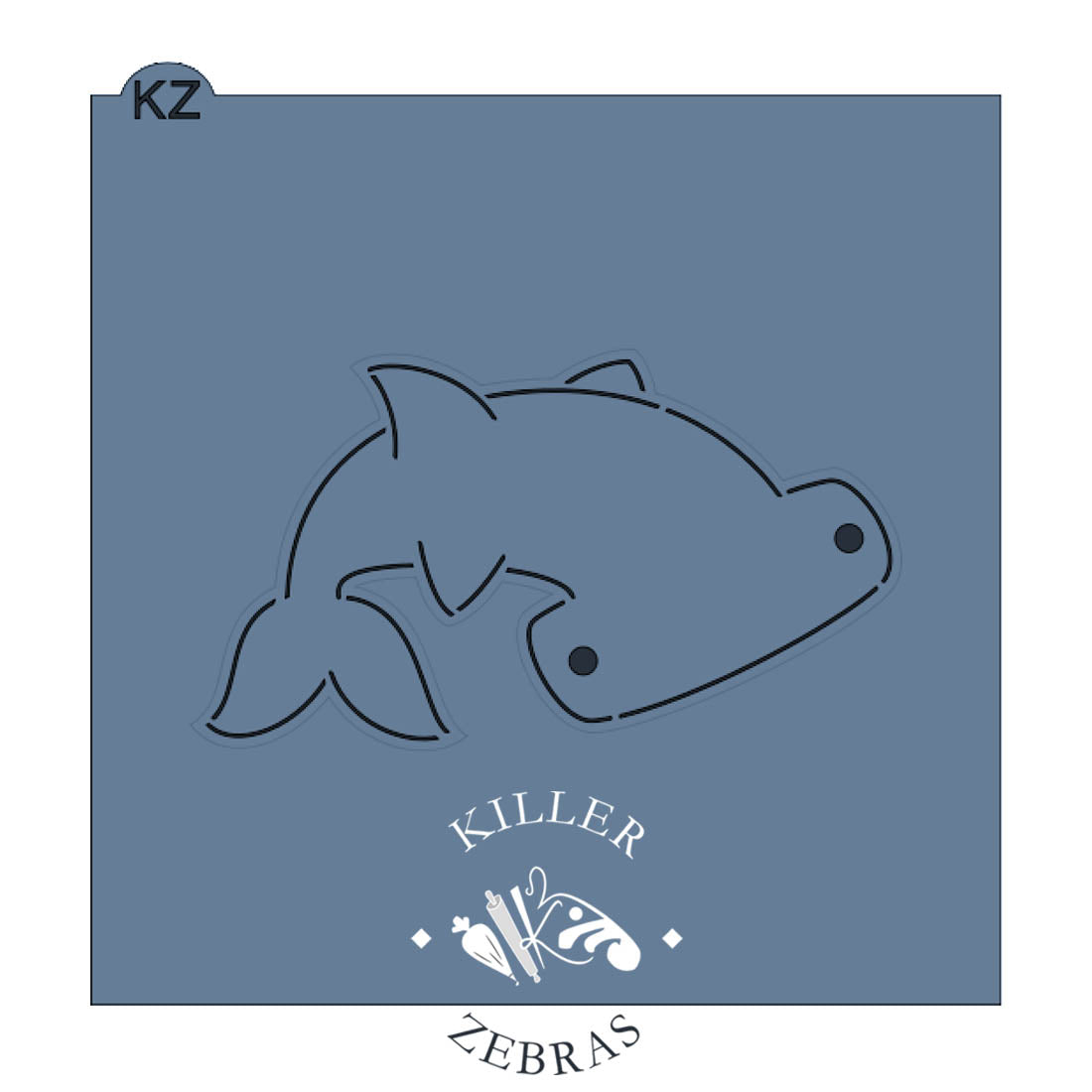 Hammerhead Shark Stencil