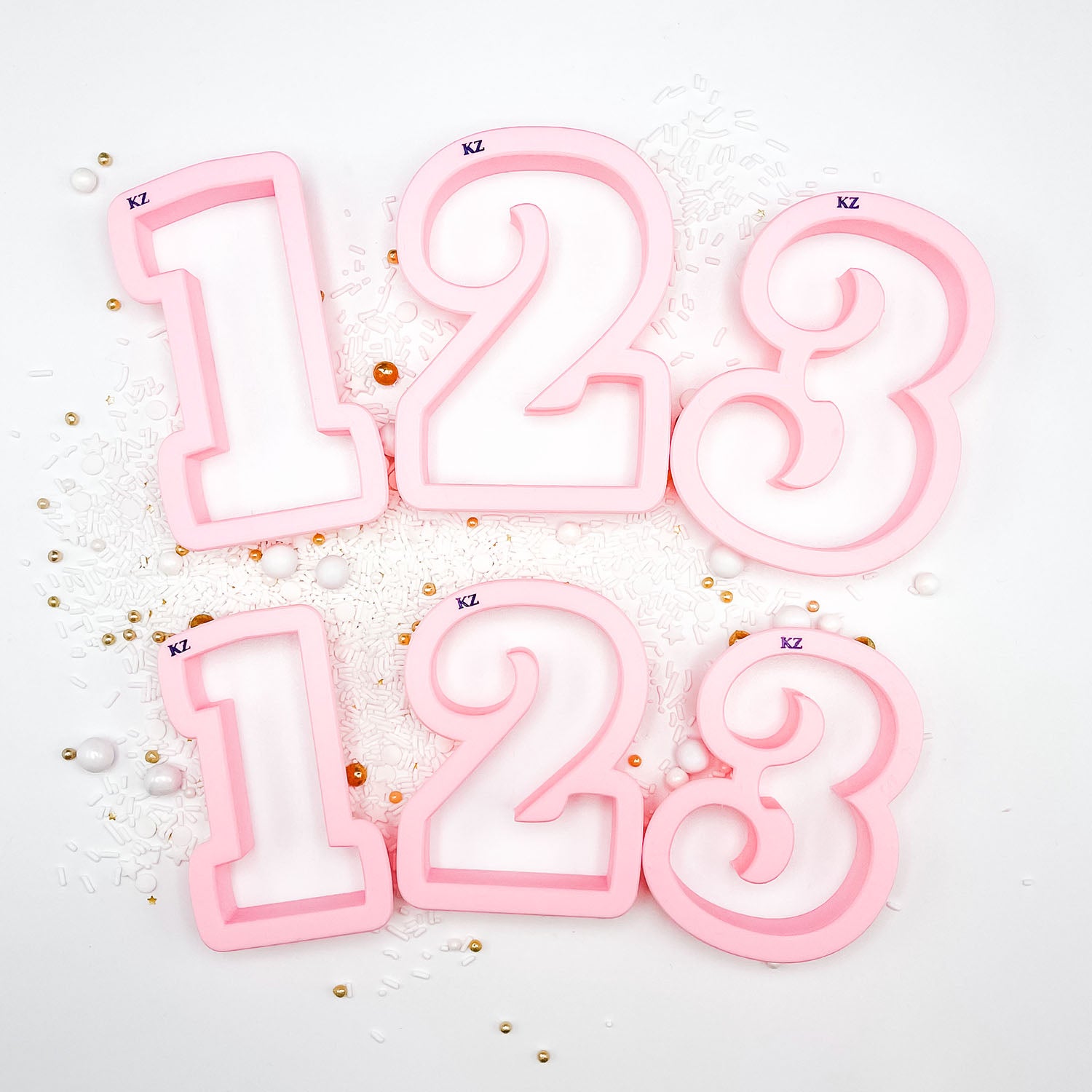 Cutters - Letters/Numbers - Killer Zebras