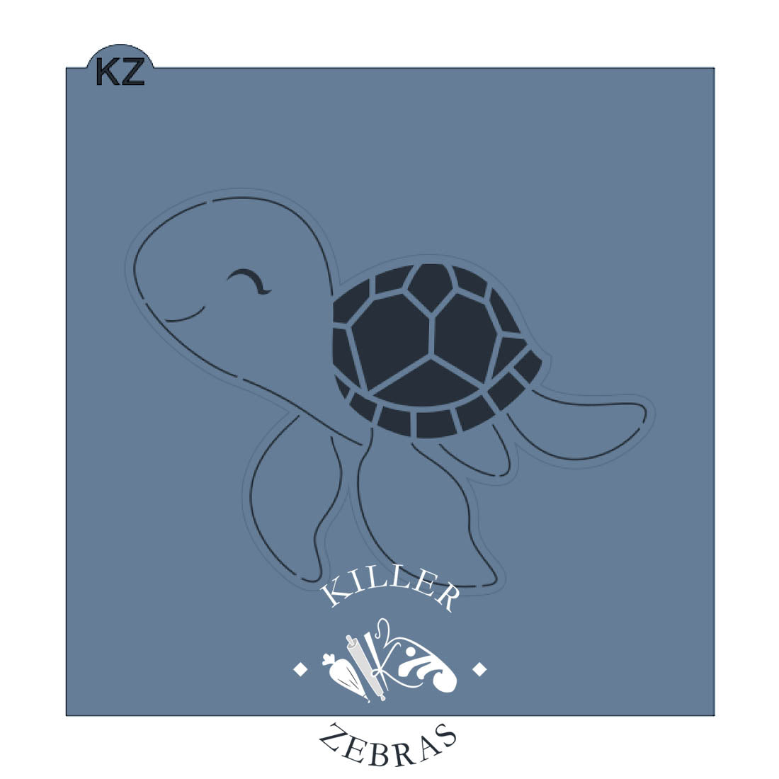 Turtle Cutter/Stencil | Killer Zebras